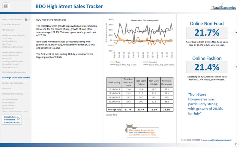 UK Online Retail Sales Report & Shopping Statistics | Retail Economics
