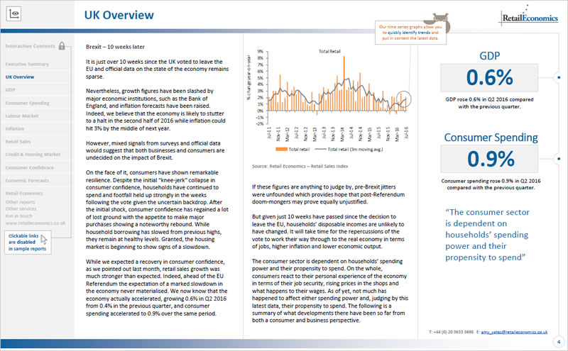 UK Retail Economic Briefing | Retail Economics